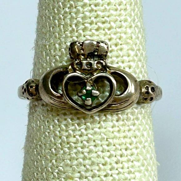 Jewelry | Vintage Claddagh Sterling Silver 925 Estate Ireland Ring Size ...